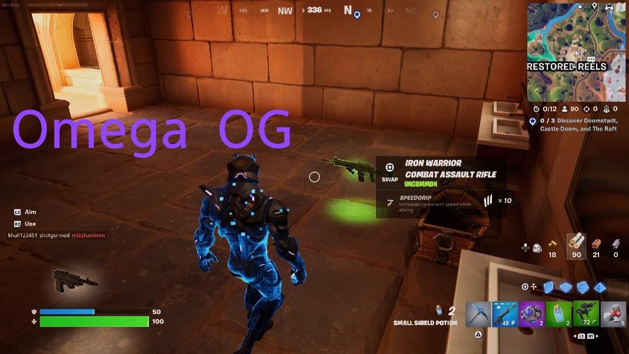 OMEGA Max OG Skin - Fortnite GAMEPLAY - YouTube