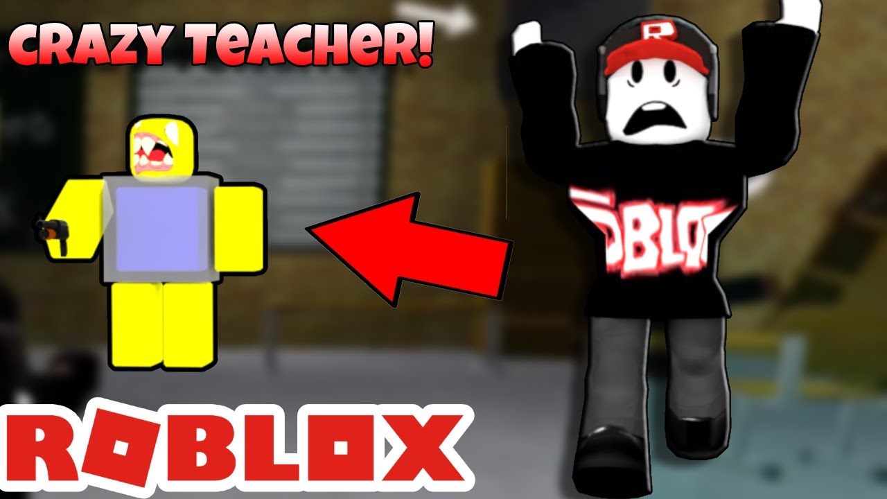 Escaping the Evil Math Teacher in Roblox Obby! - YouTube