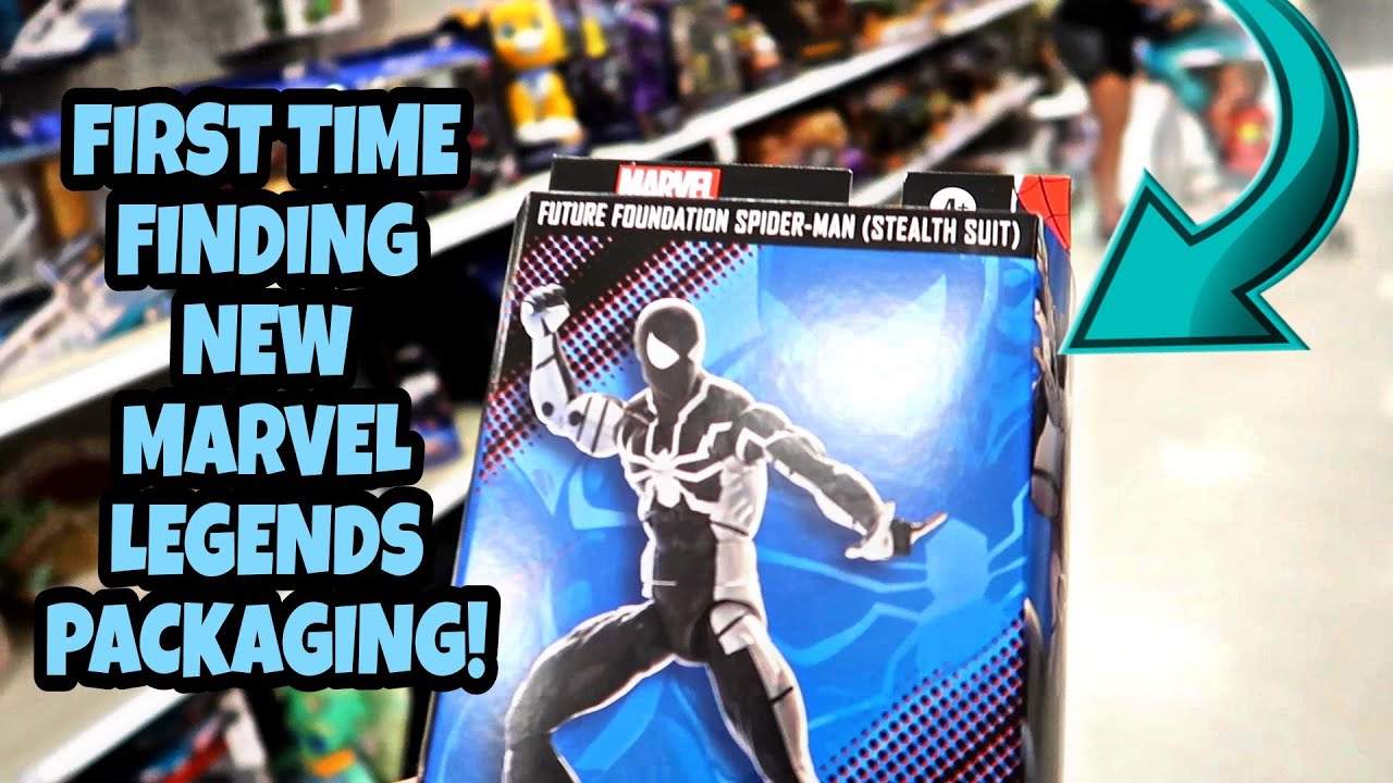 Toy Hunting at Target! New Marvel Legends Packaging! - YouTube