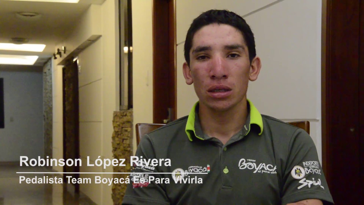 Robinson López, Líder Sub23 Vuelta a Colombia - YouTube