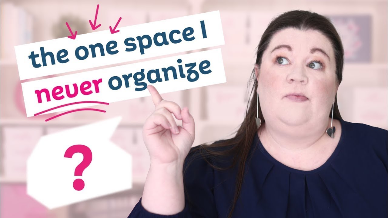 The ONE Space I Never Organize - YouTube