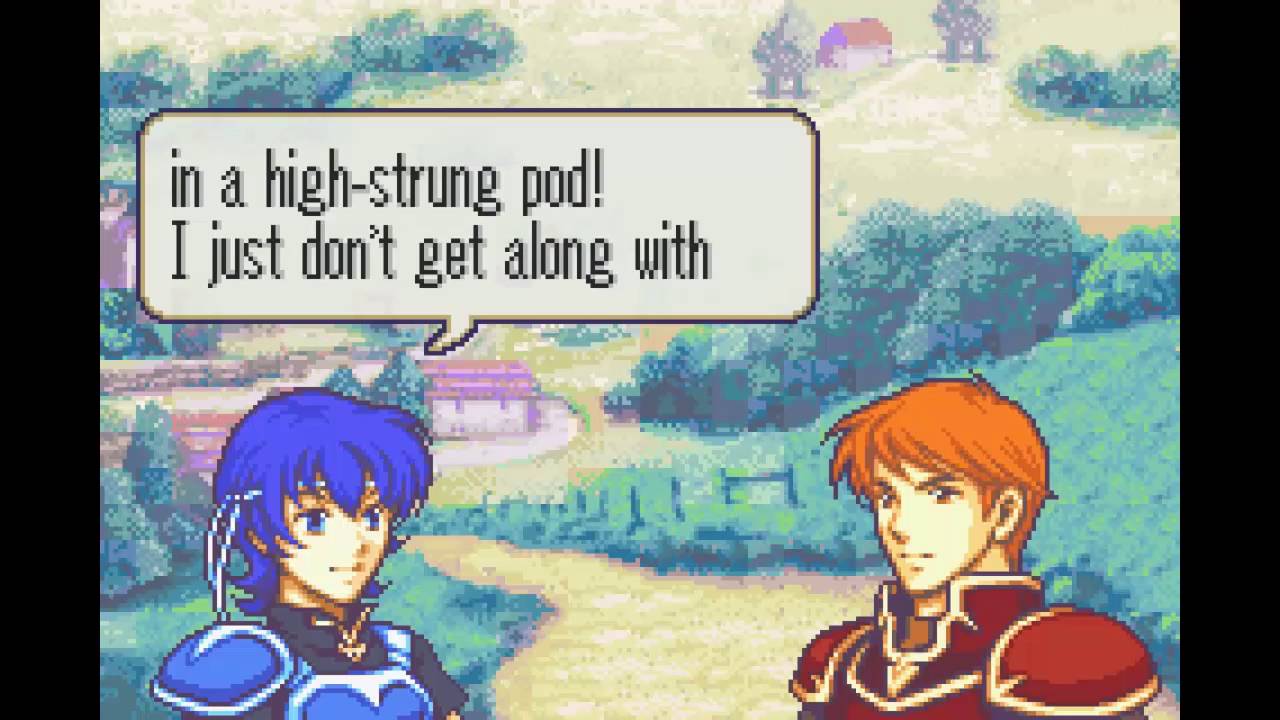 Fire Emblem: Blazing Sword - Farina & Kent Support - YouTube
