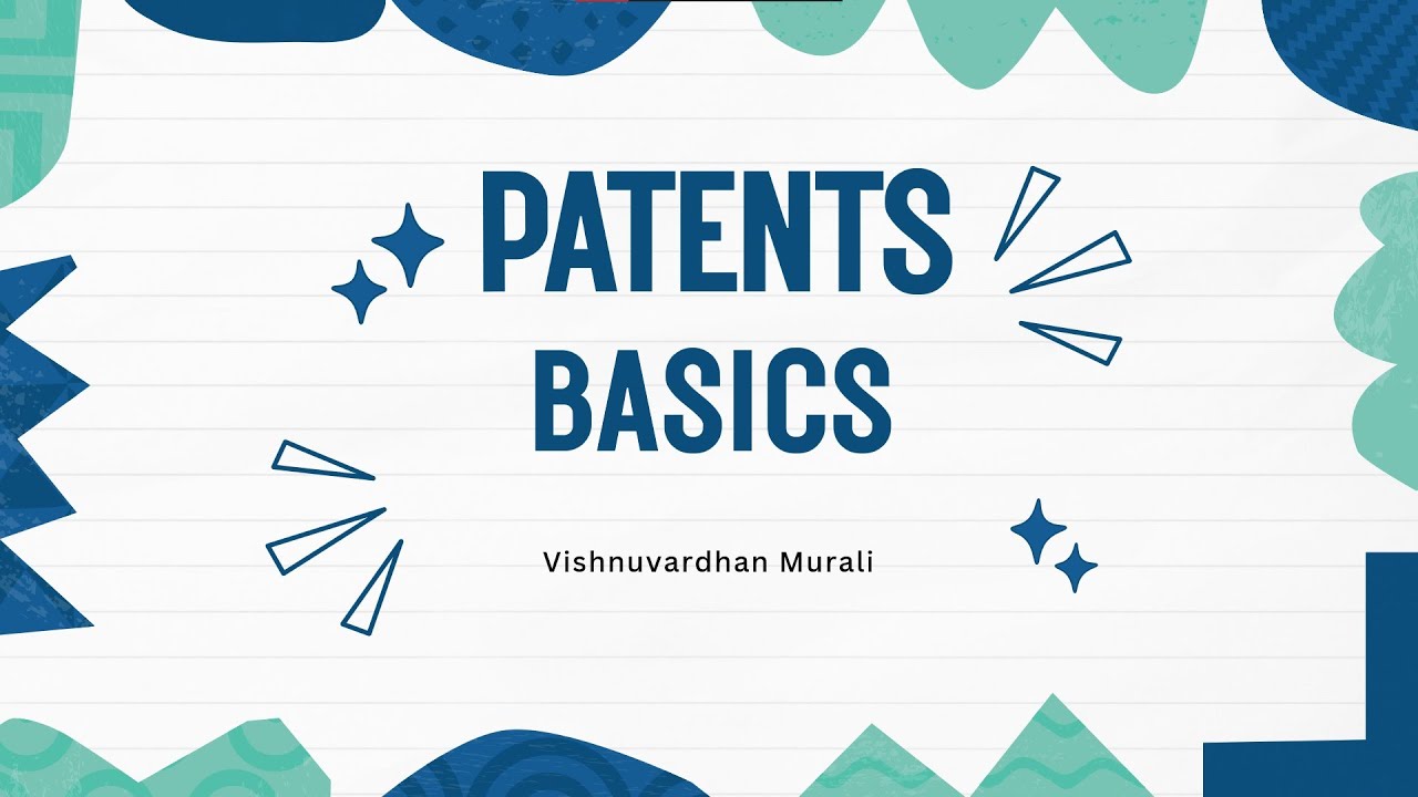 PATENTS BASICS - YouTube