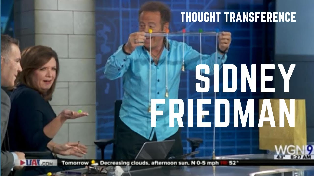 Best Ever Mentalist SIDNEY FRIEDMAN Wows Anchors Again on WGN - YouTube