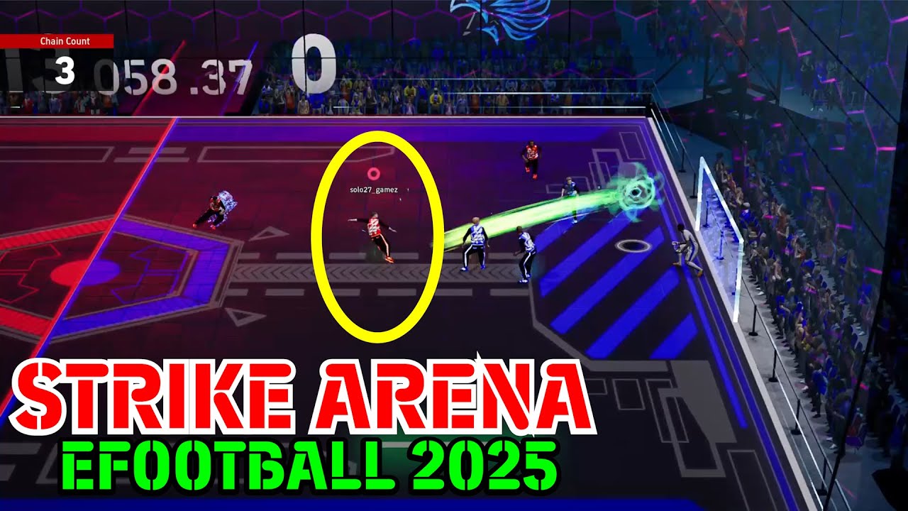 STRIKE ARENA EFOOTBALL 2025 GAMEPLAY - YouTube