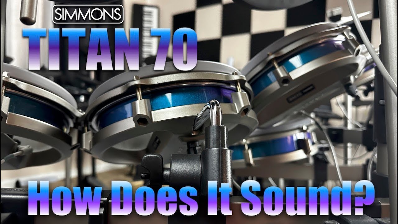 Simmons Titan 70: How Does It Sound? - YouTube