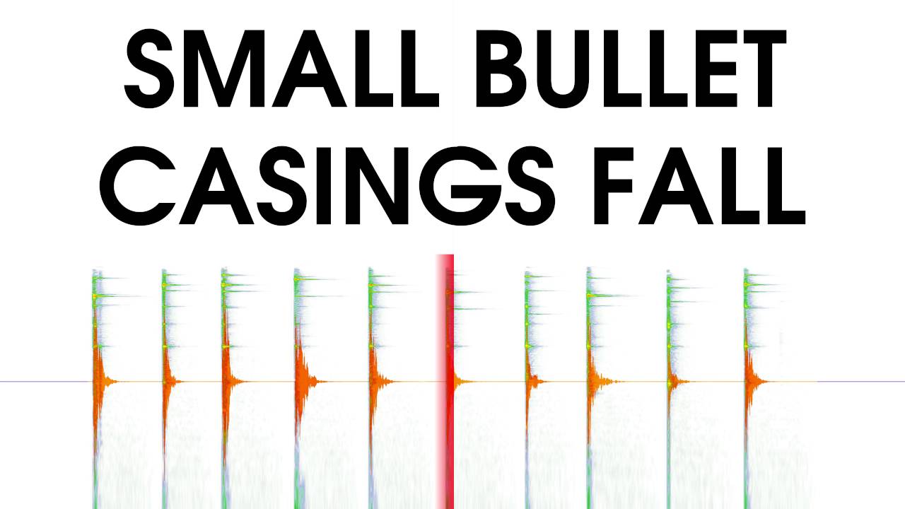 Small Bullet Casings Fall Sound Effects - YouTube