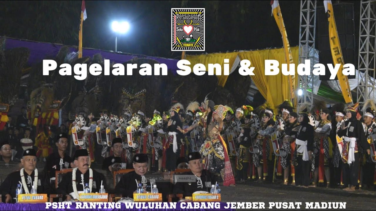 SEMEGAH INI .... PAGELARAN SENI & BUDAYA PSHT RANTING WULUHAN DALAM PENYAMBUTAN KANG MAS ...