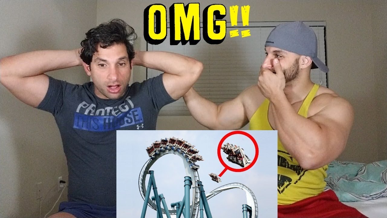 Amusement Park ACCIDENTS Compilation [REACTION] - YouTube