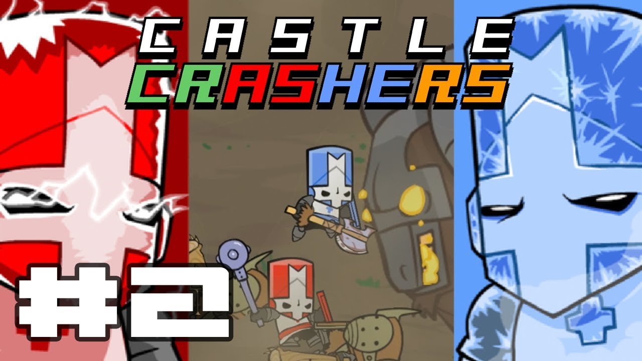 Castle Crashers [Action] #2 - Trojan... goat? (w/ Eng Sub) - YouTube