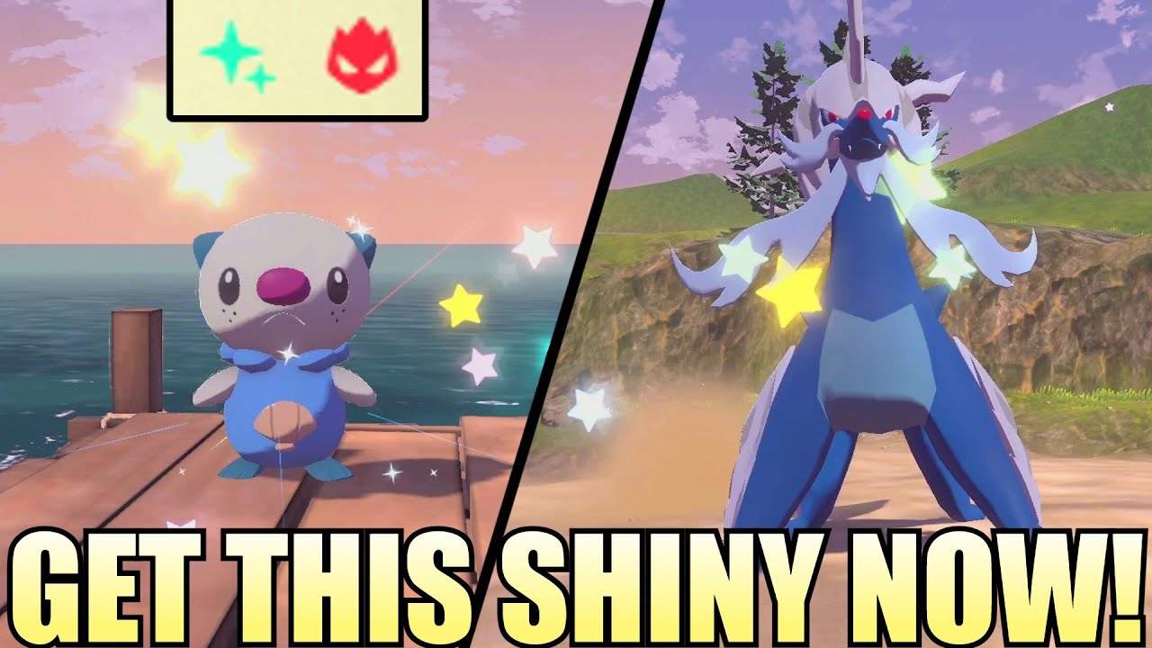 Get Shiny Alpha Oshawott NOW in Pokemon Legends Arceus - YouTube