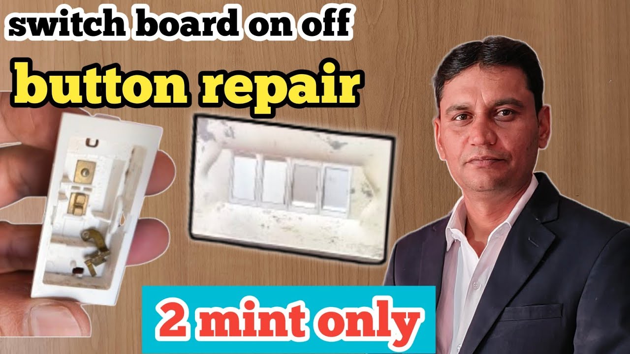 how to modular switch repair | how to open modular switch board cover ...
