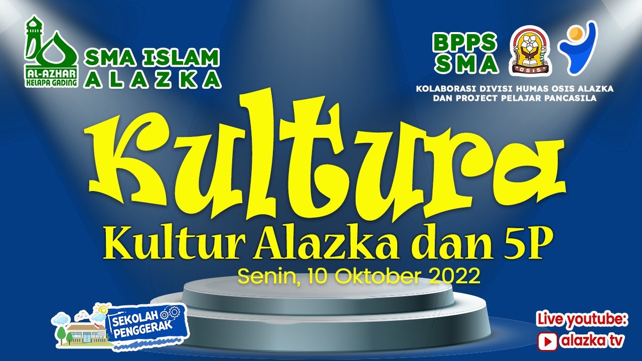 Kultura - Kultur Alazka dan 5P - SMA Islam Al-Azhar Kelapa Gading - YouTube