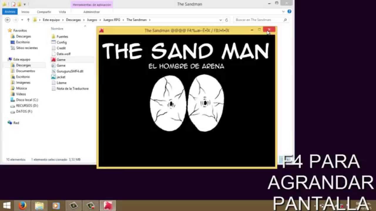 Como descargar "The Sandman" (RPG Maker) para pc 2015 - YouTube