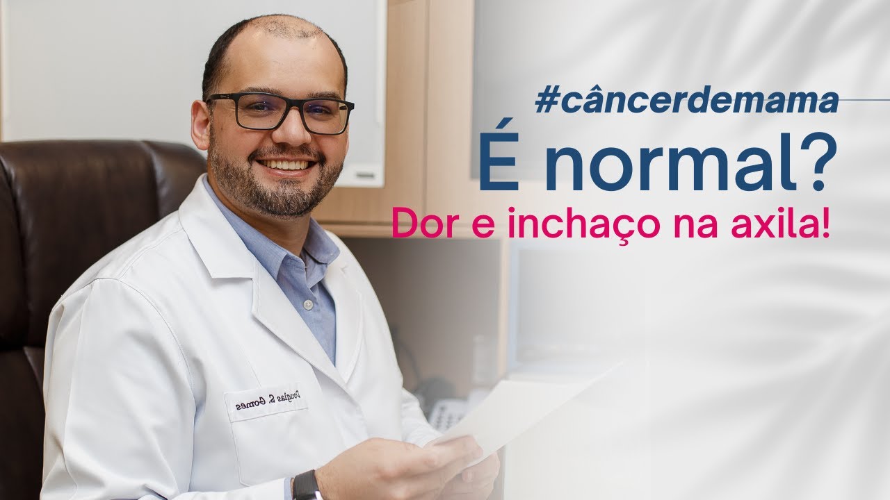 Dor e inchaço na axila: é normal? - YouTube