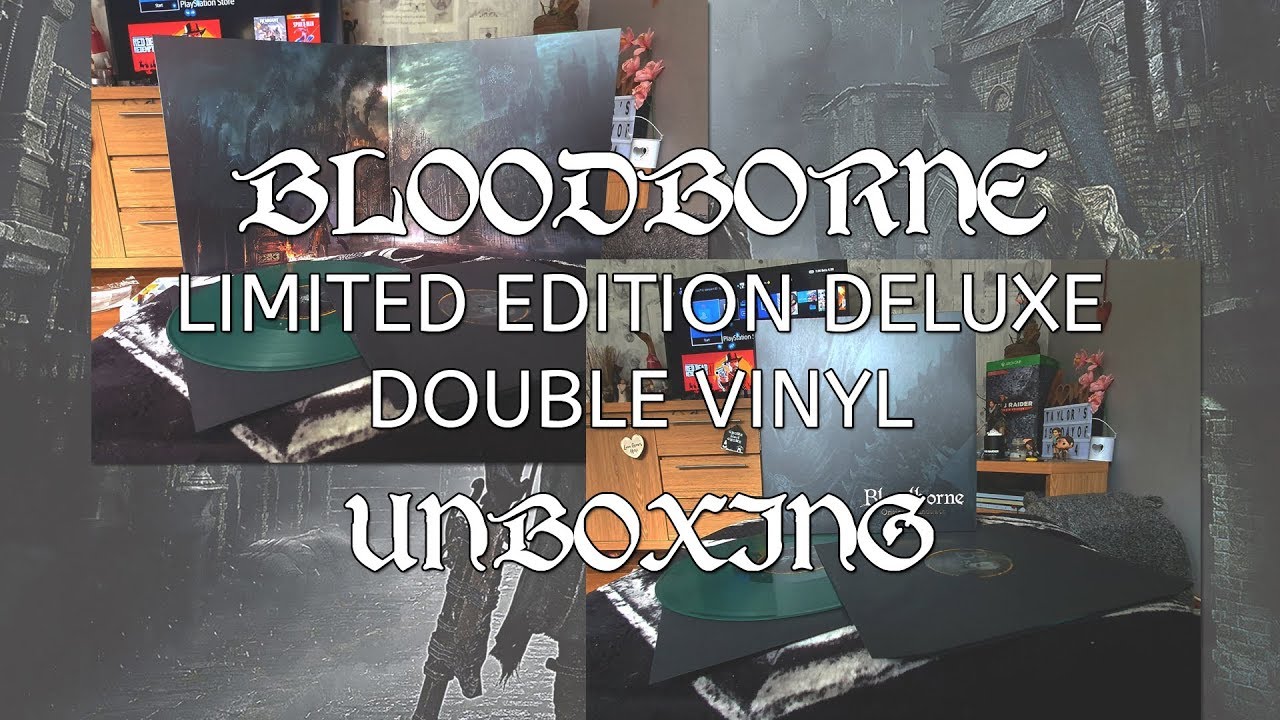 Bloodborne | Limited Edition Deluxe Double Vinyl | Unboxing - YouTube
