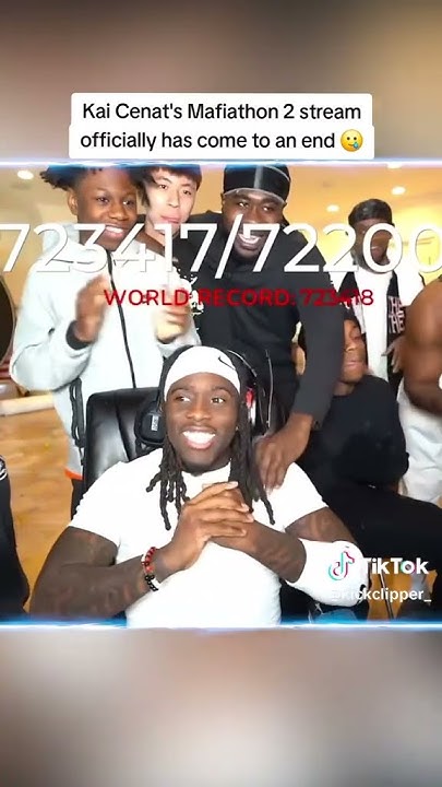 Kai Cenat's Mafiathon 2 stream officially has come to an end #kaicenat #fyp - YouTube