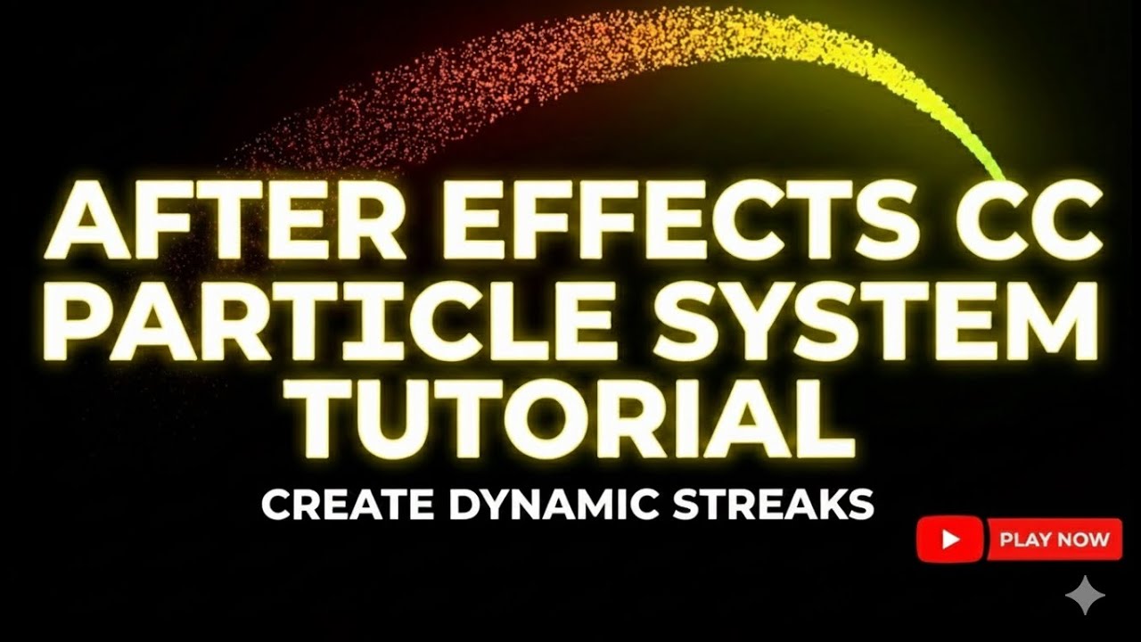 How to Create Particle Along Path Animation in After Effects | Easy ...