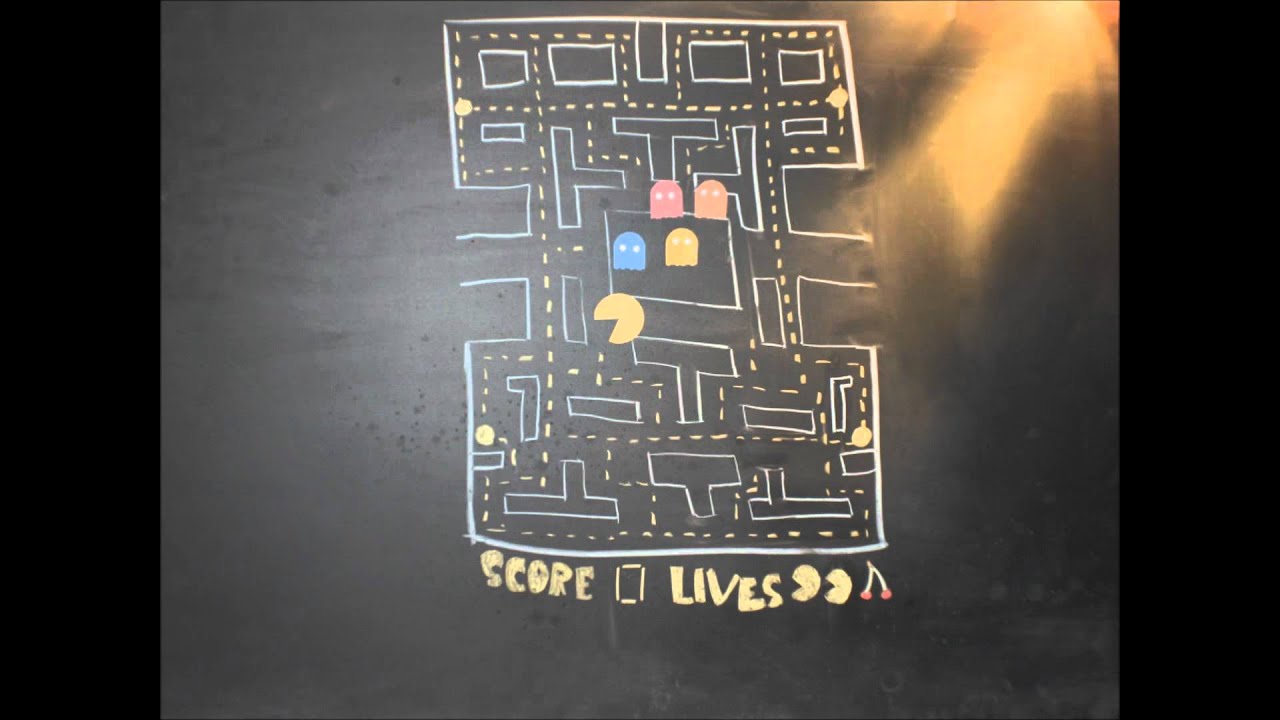 stop motion pac man - YouTube