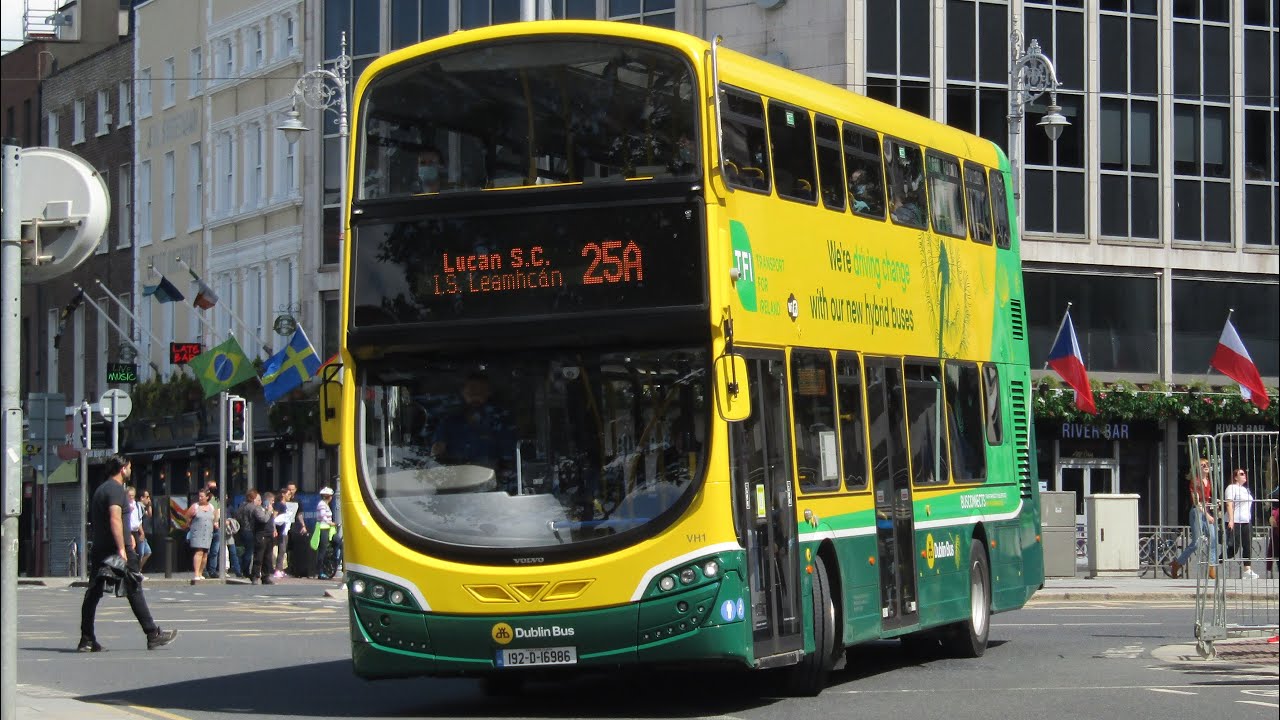 Dublin Bus | Wright Gemini 3 Volvo B5LH VH1 (192-D-16986) | Service 25B ...