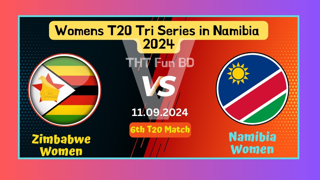 Zimbabwe Women vs Namibia Women | NAMW v ZIMW | Live Score Streaming ...