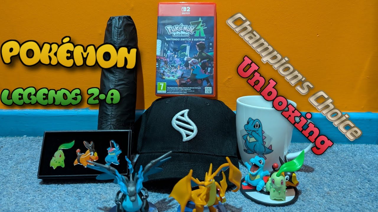 Pokémon Legends Z-A: Champion's Choice Bundle Unboxing!!! - YouTube