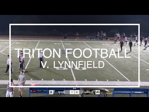 Triton Football v. Lynnfield (9-8-23) - YouTube