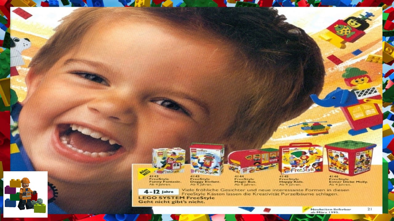 LEGO instructions - Catalogs - 1995 - LEGO - Catalog (1) - YouTube
