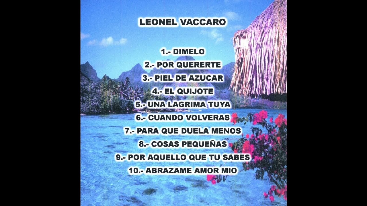 Leonel Vaccaro - Cuando Volveras - YouTube