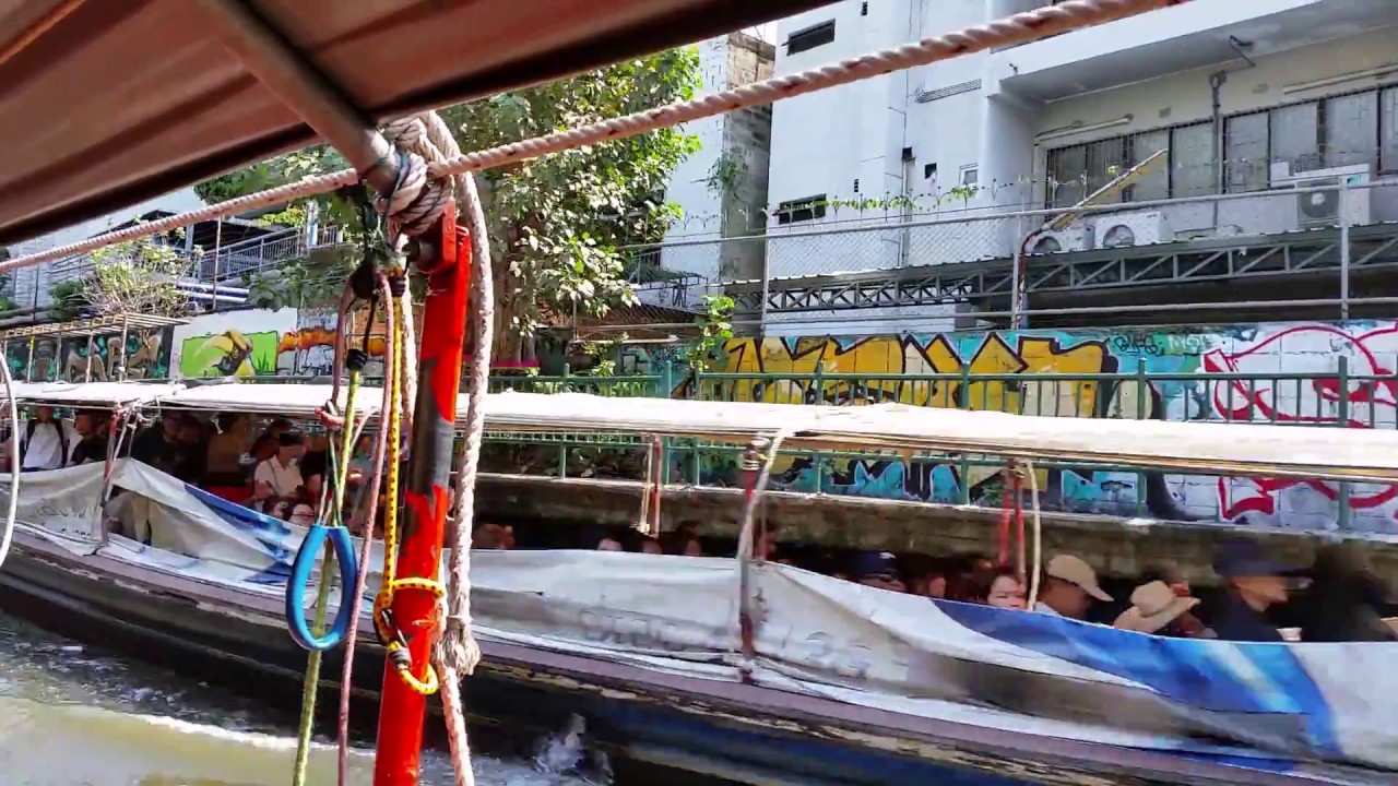 Rob's Thai Experience - Canal Taxi Bangkok - Khlong Boats - Saen Saep ...