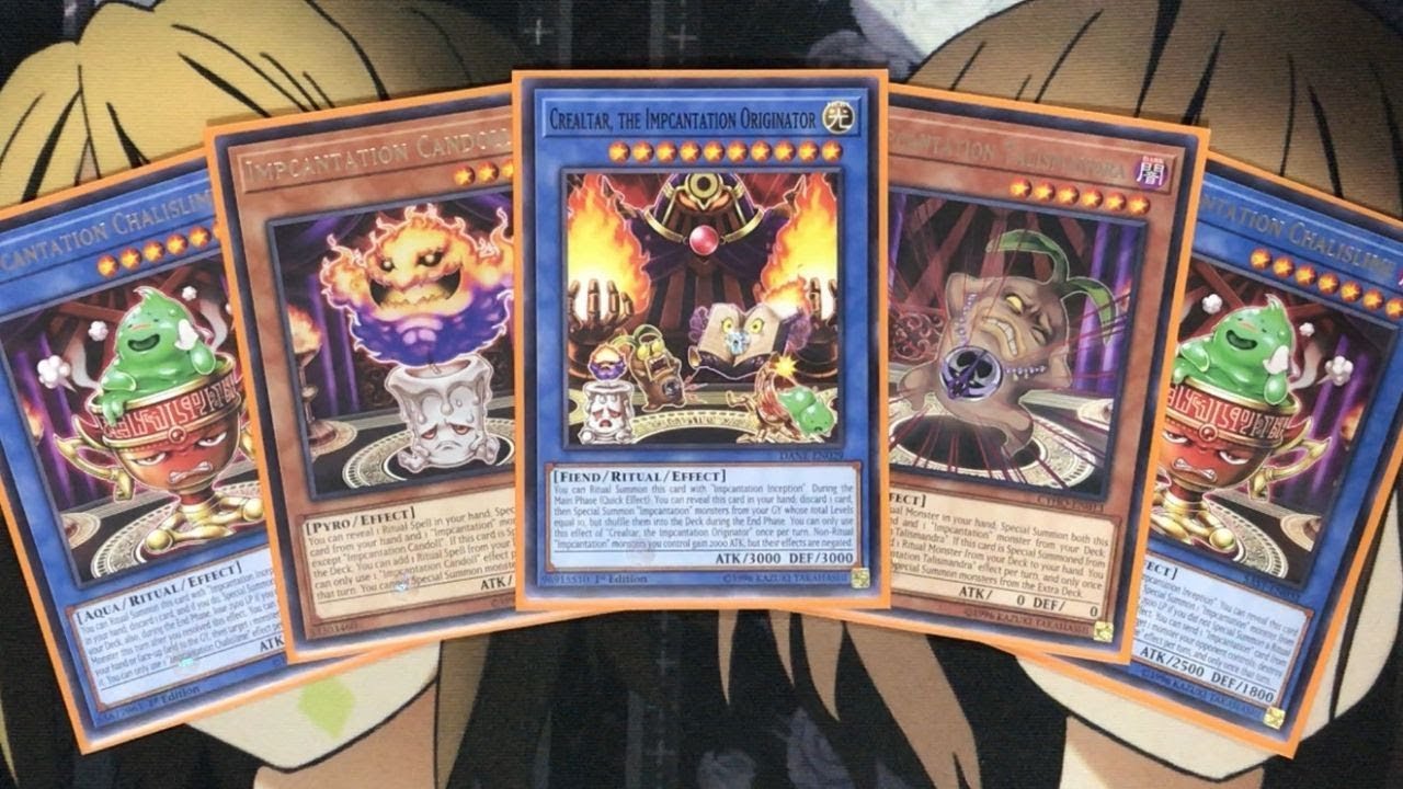 My Impcantation Yugioh Deck Profile for Post Dark Neostorm - YouTube