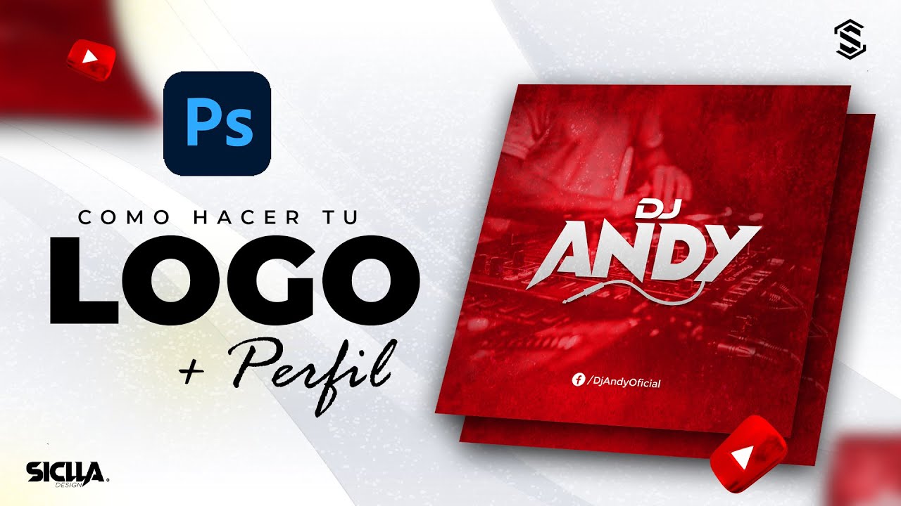đ CĂmo Hacer Un Logo Perfil Para Dj En Photoshop Super FĂĄcil Y