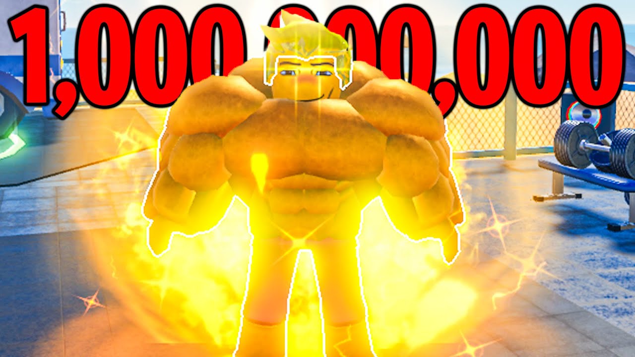 Getting 5,000,000,000 TOTAL POWER In Gym League! (ROBLOX) - YouTube
