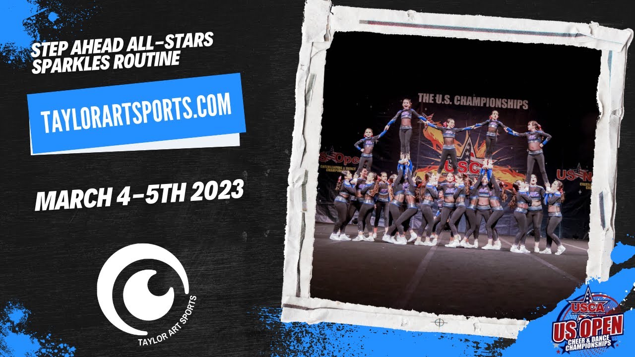 Day 1 Cheer Routine 16 - Step Ahead All-Stars Sparkles - YouTube