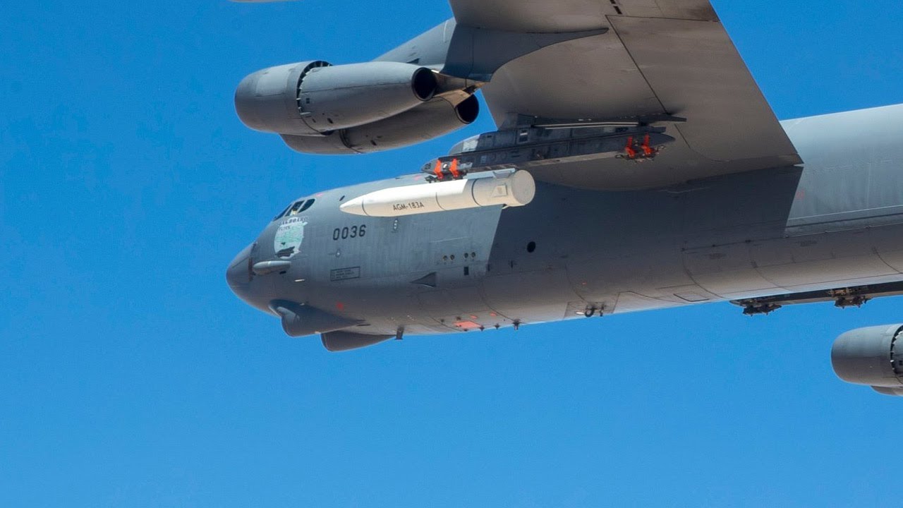 First Captive Flight Test of U.S. Air Force's AGM-183A Air-Launched ...