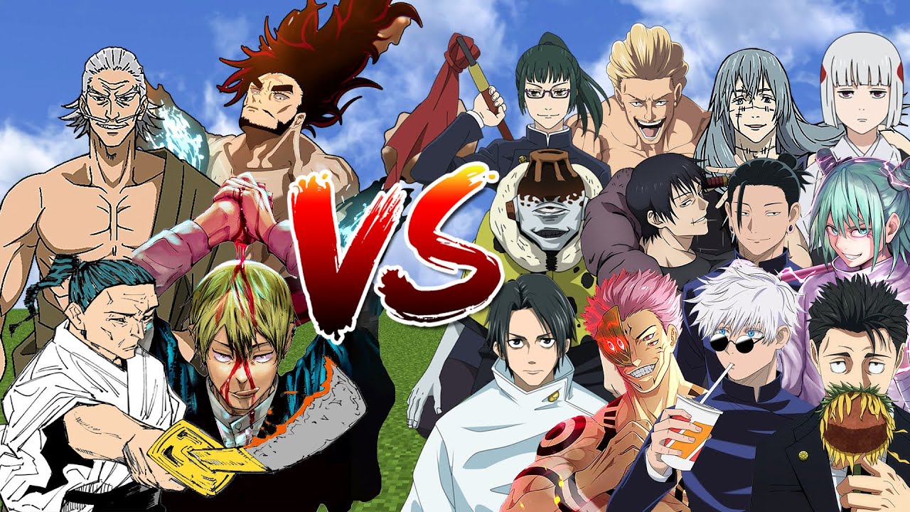 Zenin Clan vs Strongest Jujutsu Kaisen Characters - YouTube