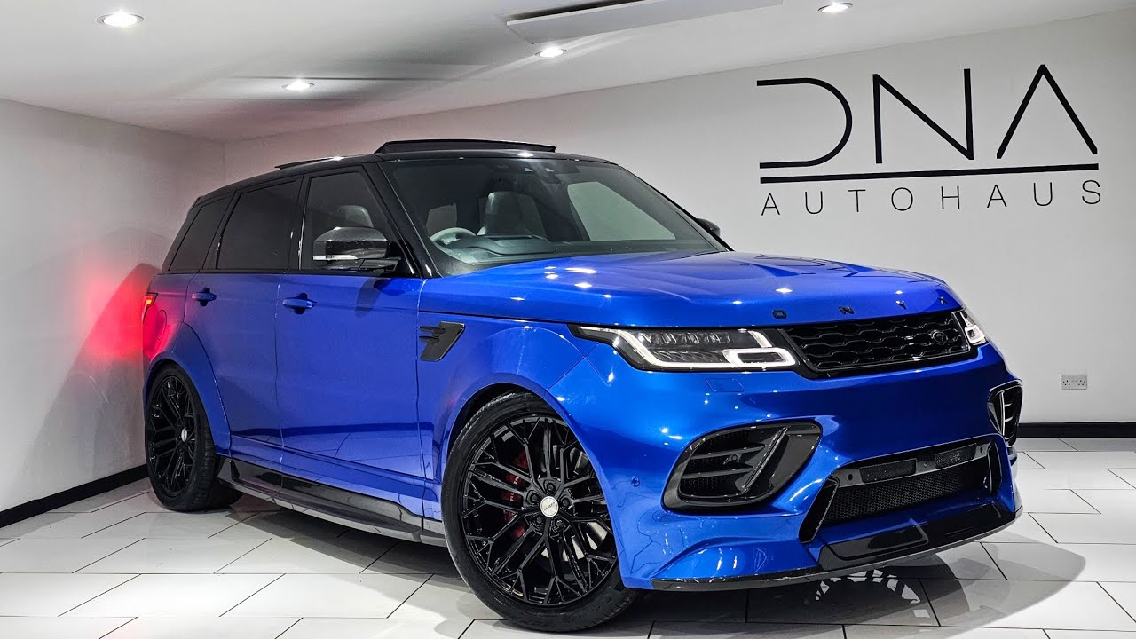 2019 ONYX SVR-X Range Rover Sport P575 SVR - SVO Premium Palette Blue ...
