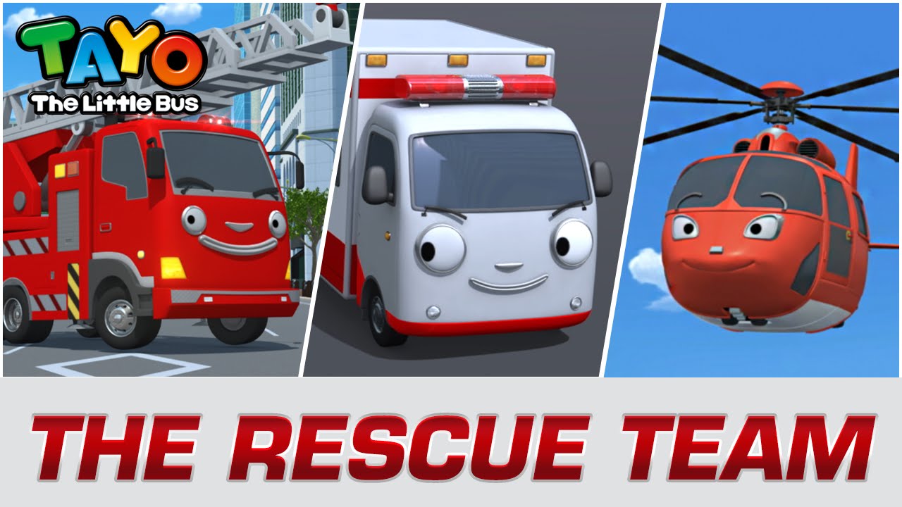 [Meet Tayo's Friends] #2 The Rescue Team - YouTube