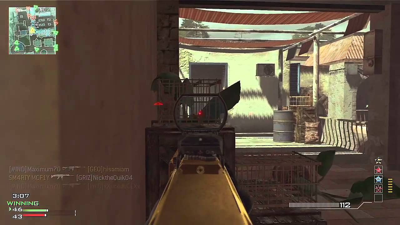 MW3 - FAD Overkill M.O.A.B on Seatown + NEW Gun Patches & Buffs - YouTube