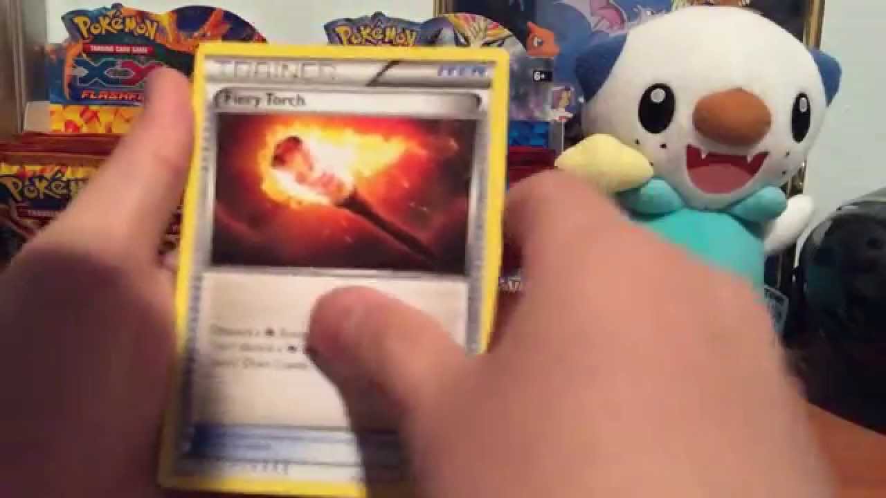 Pokemon Flash Fire/ X and Y Booster Box Opening (7/18) - YouTube