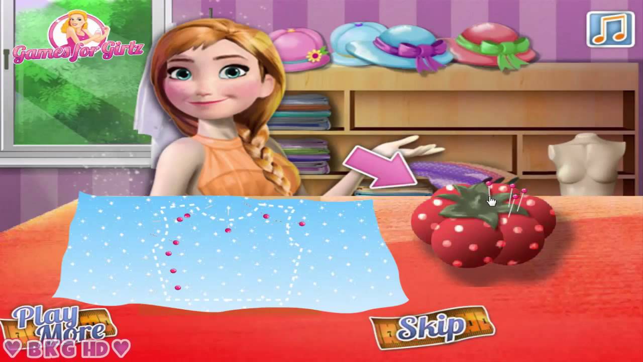 Anna Tailor Frozen Princess Anna Games for Kids - YouTube
