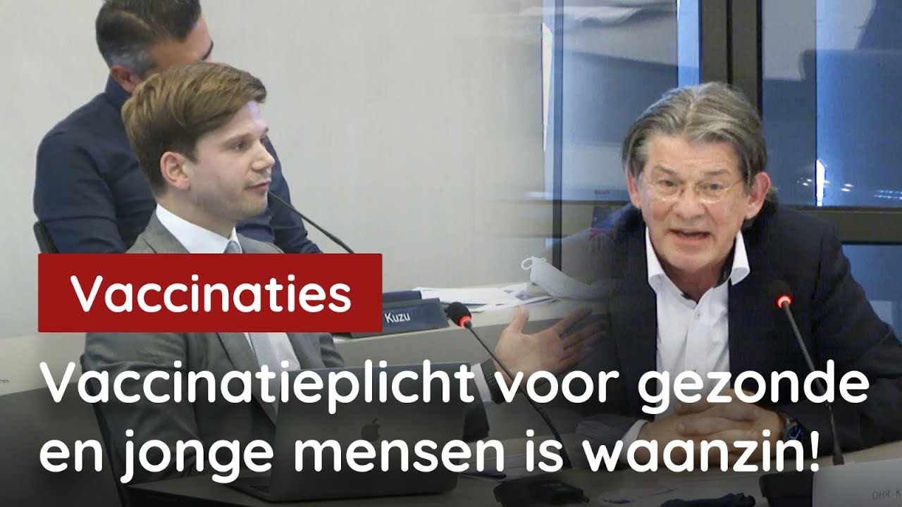 Van Meijeren (FVD): Jongeren vaccineren is onnodig! - YouTube