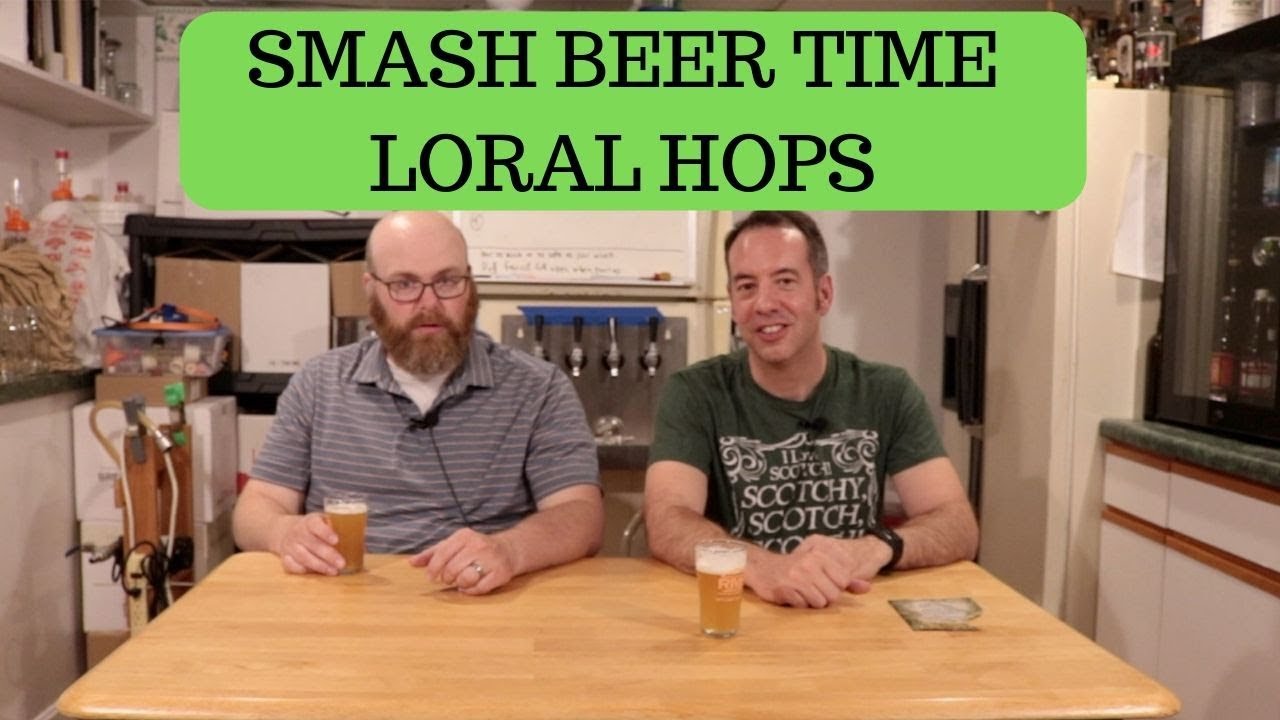 What Do Loral Hops Taste Like? SMaSH Beer Experiment - YouTube