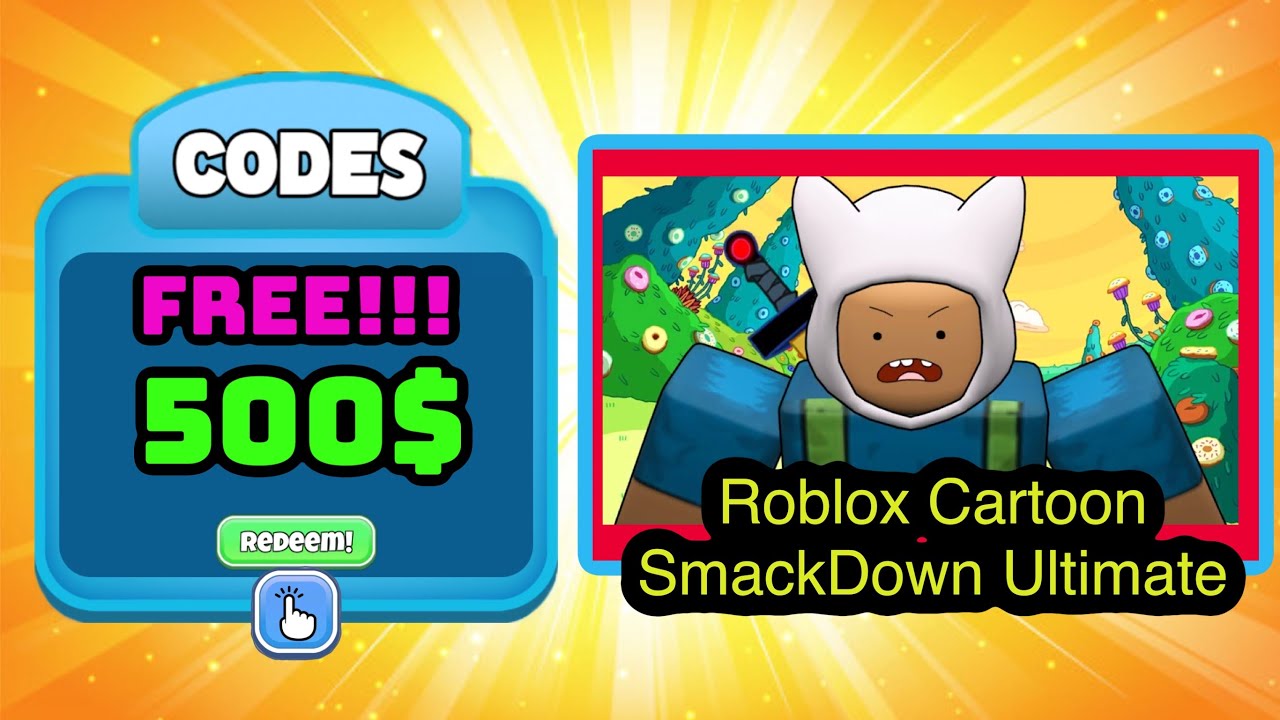 Roblox Cartoon SmackDown Ultimate Codes, Latest Roblox Codes *GET 500 ...