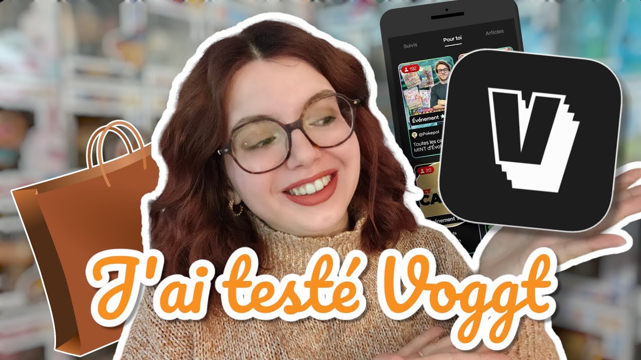 C'est quoi l'application VOGGT ? 🤩 + Unboxing spécial Pokémon - YouTube