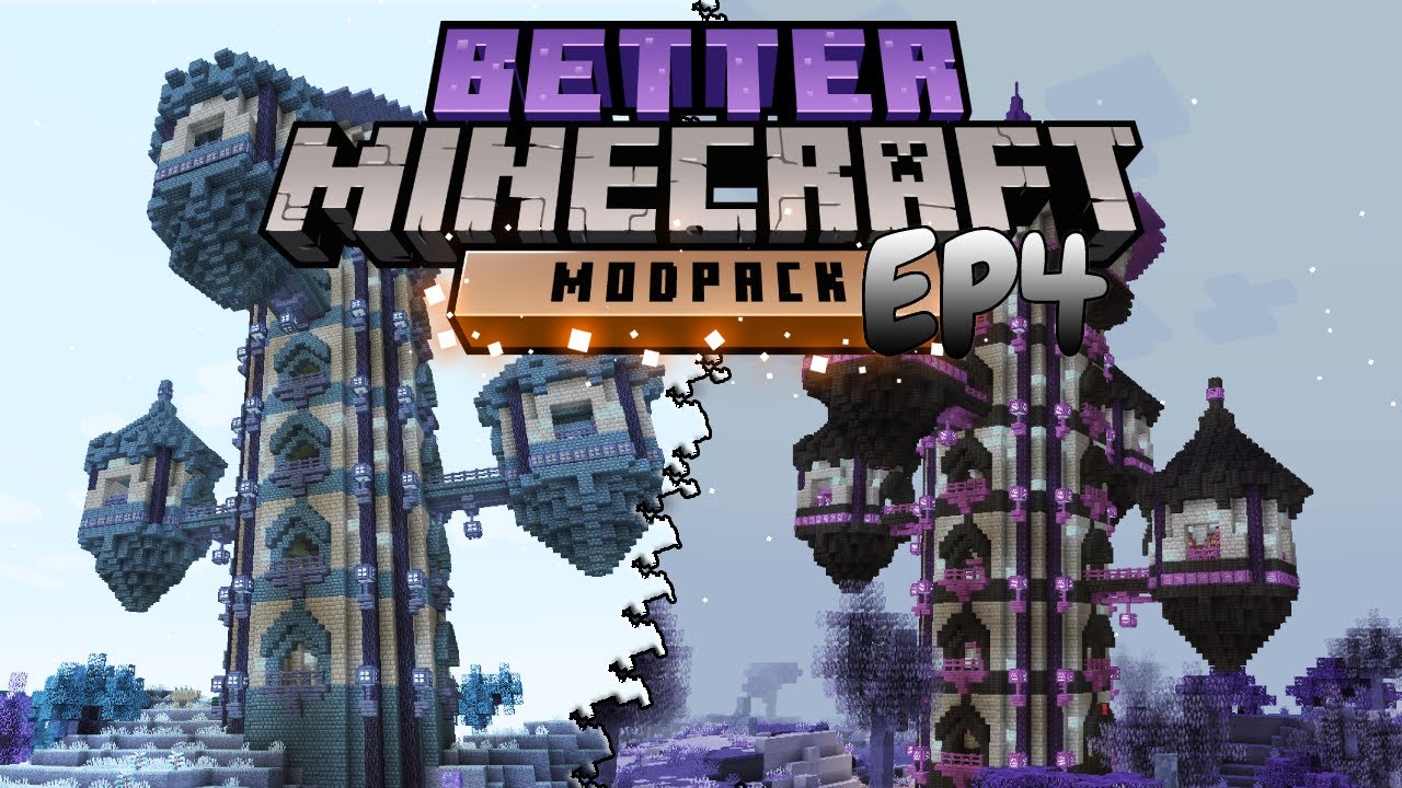 I beat 2 BOSSES in better minecraft - Better Minecraft - Ep.3 - YouTube