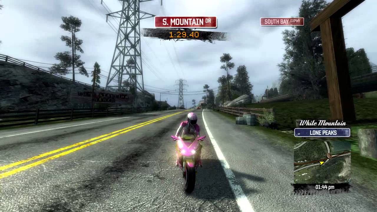 The Pink Rider (Burnout Paradise Motorcycle Free Roam) - YouTube