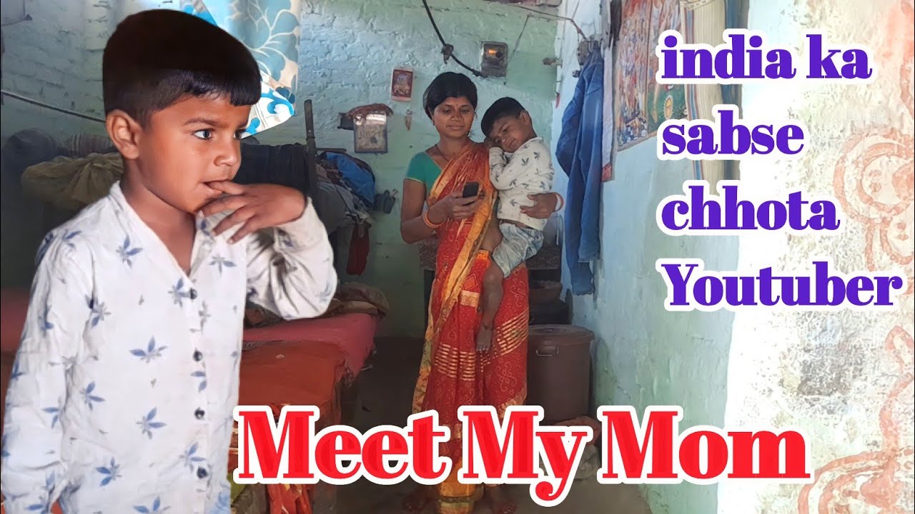 meet pratik's mom !! india ka sabse chhota youtuber !! 5 saal ka !! aps vlog - YouTube