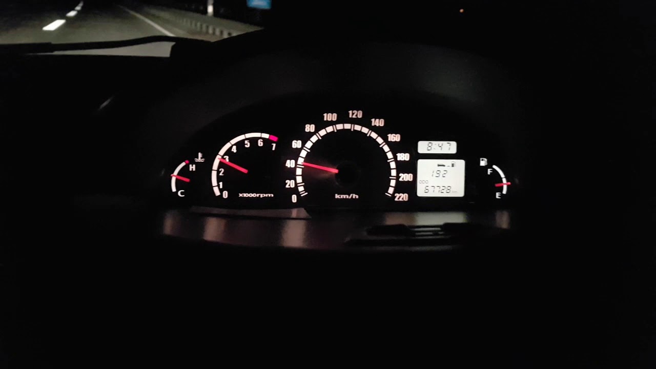 Hyundai Matrix 1.6 180km/h top-speed - YouTube