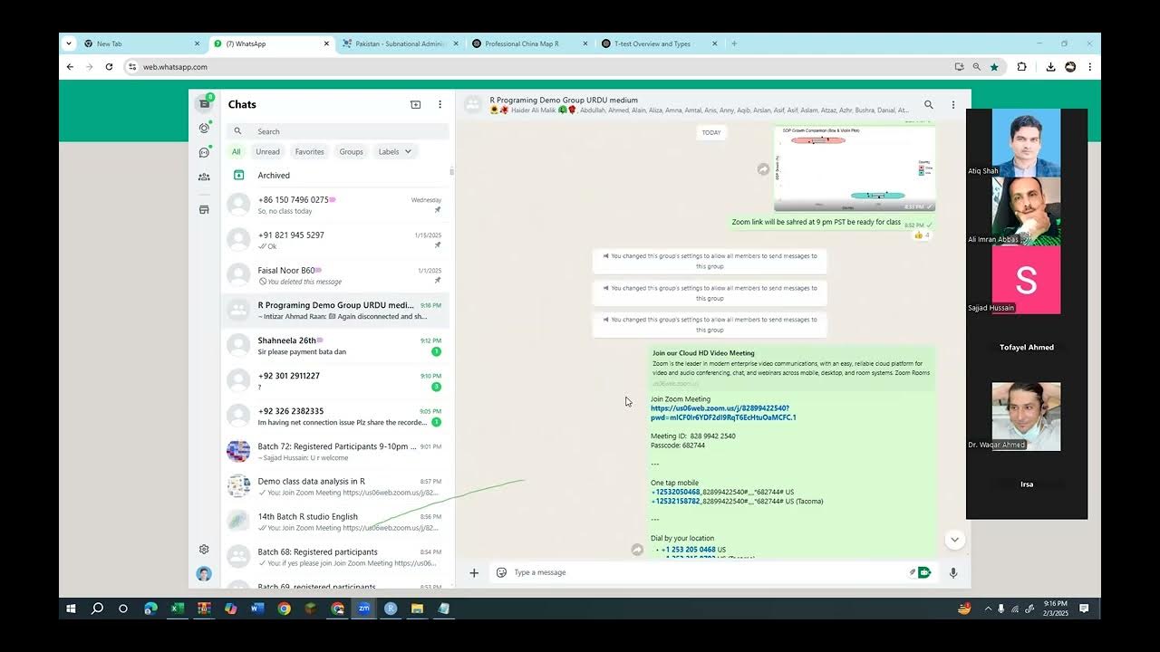 Batch 72:(part 1) Use of AI and R programming for data analysis and vizualization - YouTube